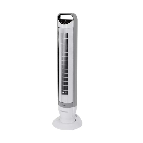 Seville Ultra Slimline Tower Fan with Remote & Night Light – White, Qu ...